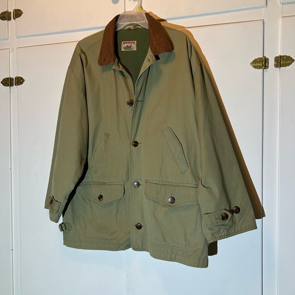 Adirondack | Jackets & Coats | Adirondak Chore Barn Jacket With Leather ...